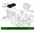 2013-2023 GM Camshaft Cover 25201395 GM | GMPartsDirect.com