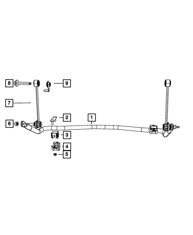 2008-2024 Mopar Hex Flange Locking Nut And Retainer 6508965AA | Mopar ...