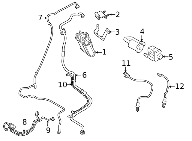 2016-2024 Volvo Leak Detect Pump 32363457 | Genuine Volvo Replacement Parts