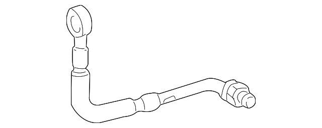 202-997-09-82 - Hose 1994-1995 Mercedes-Benz | Mercedes-Benz USA Parts