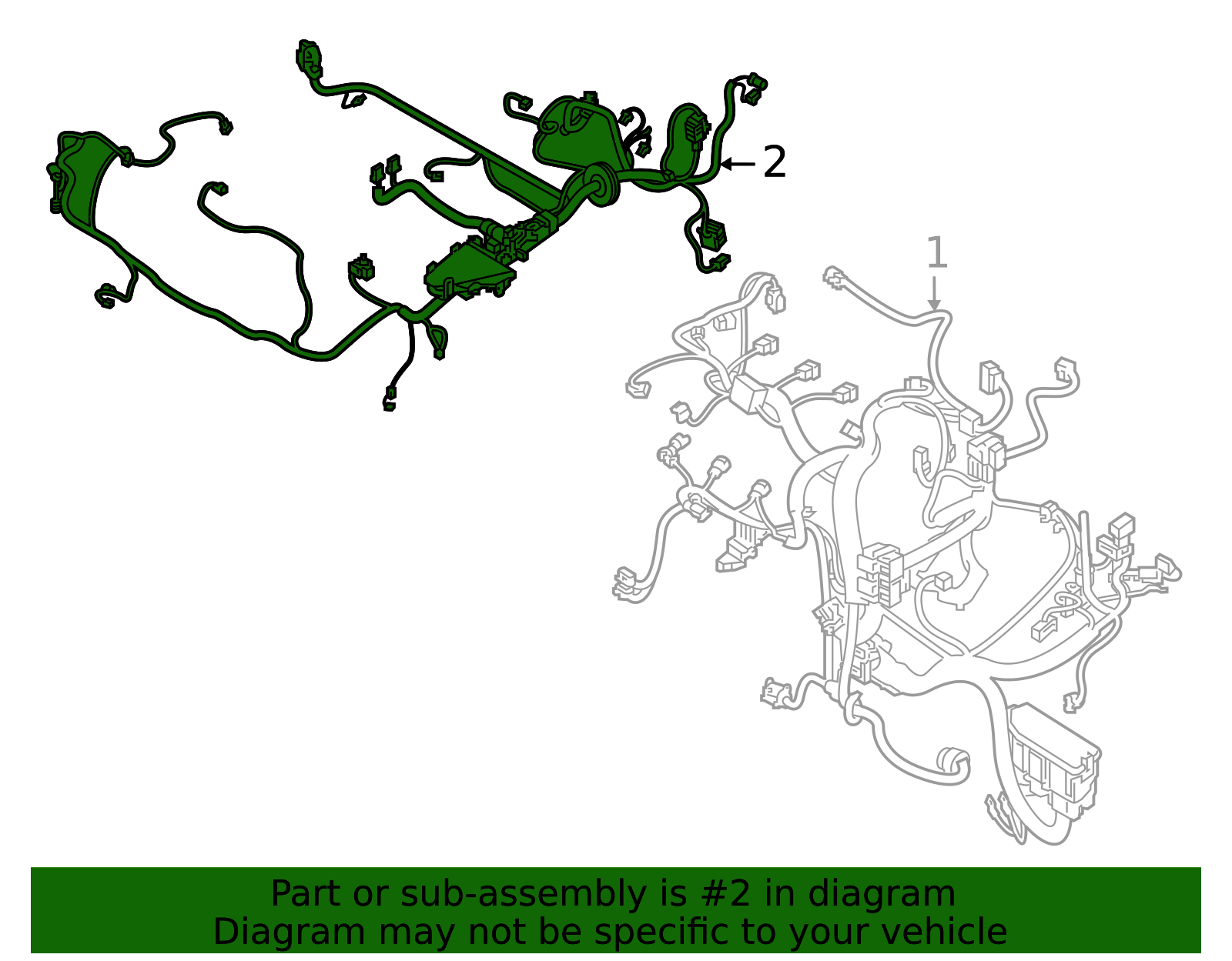 24012-6LW0D - Wire Harness - 2020-2023 Nissan Sentra | Nissan OEM Parts ...