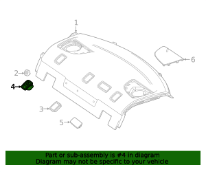 177-860-04-01-9051 - Child Restraint Anchor Plate 2019-2023 Mercedes ...