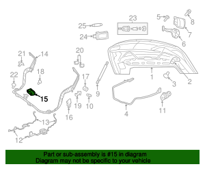 2011-2014 Chrysler 200 Striker 68065518AA | Mopar Parts Canada