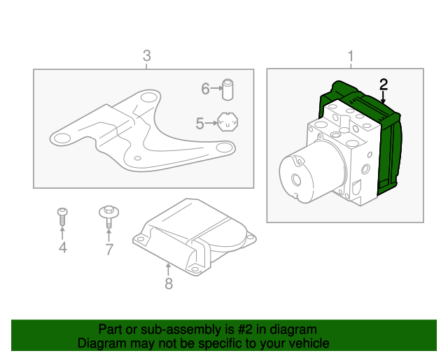 34506854039 - 2011-2014 BMW ABS Control Module (34-50-6-854-039) | BMW ...