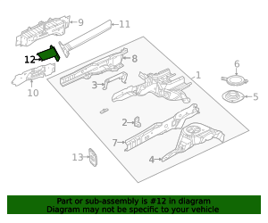 2019-2022 Jeep Cherokee Extension - Driver's Side (LH) 68320263AA ...
