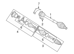 N-909-910-02 - Axle Assembly Bolt 2006-2007 Audi A3 Quattro | Euro ...