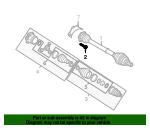 N-909-910-02 - Axle Assembly Bolt 2006-2007 Audi A3 Quattro | Euro ...