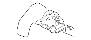 53692-TGH-A00 - 2017-2021 Honda Civic - Plate Power Steering Heat ...