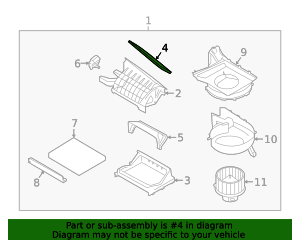 97127-M7000 - Seal 2020-2023 Kia Forte | Kia.Parts Store