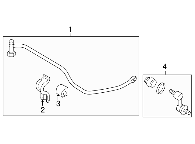 55510-3K100 - Stabilizer Bar - 2009-2011 Hyundai | OEM Parts Quick