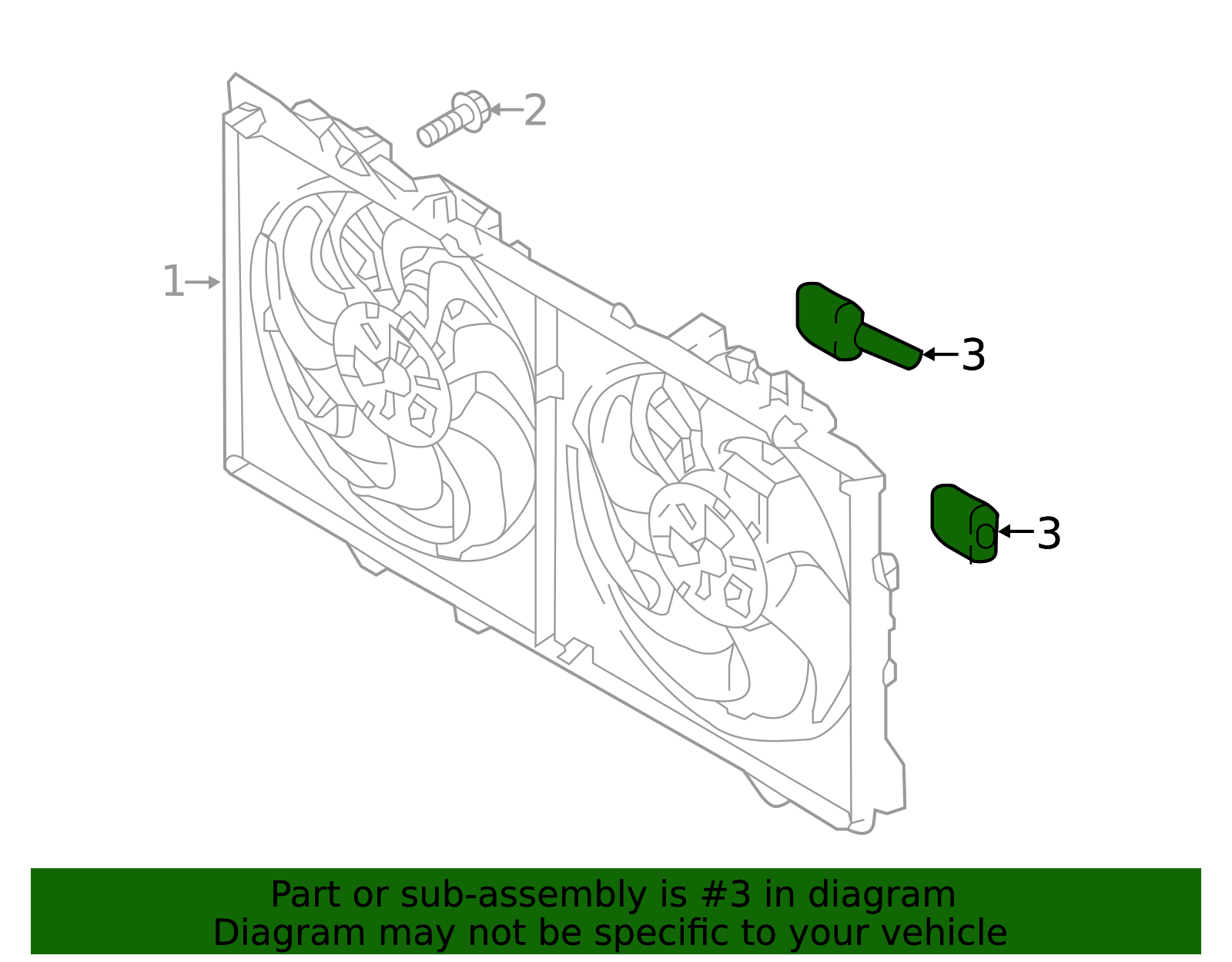 2018-2023 Mazda Fan Assembly Wire B1Y1-67-SH3A | RealMazdaParts.com