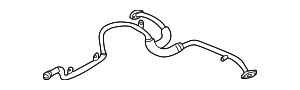 2002-2006 Audi Secondary Air Injection Pump Hose 8E0-133-889-E ...