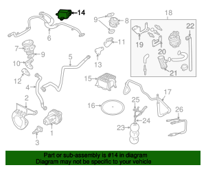 037-906-283-C - Solenoid Valve 2002-2025 Audi | Audi Parts Store