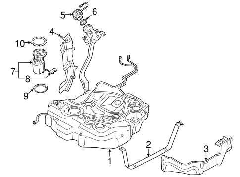 Fuel System Components for 2016 Audi A3 Quattro | Audi USA Parts