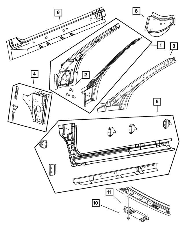 2001-2023 Mopar Hex Nut And Washer 6506456AA | Mopar Estores