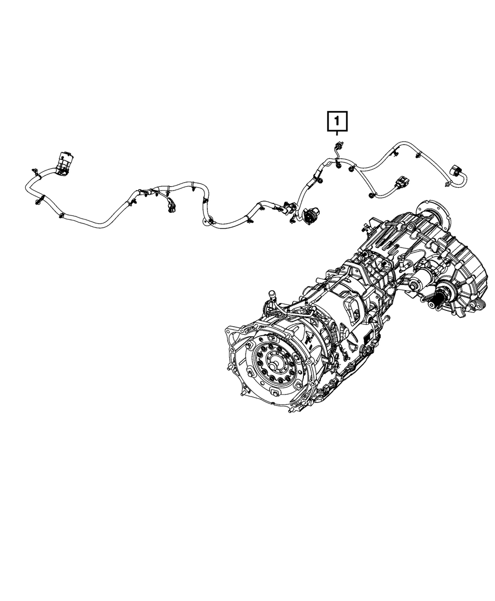 2025 Ram 1500 Transmission Wiring 68600237AB | Mopar eStore