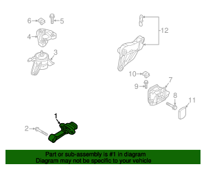 21950-C1100 - Torque Arm 2015-2017 Hyundai Sonata | AutoNationParts.com