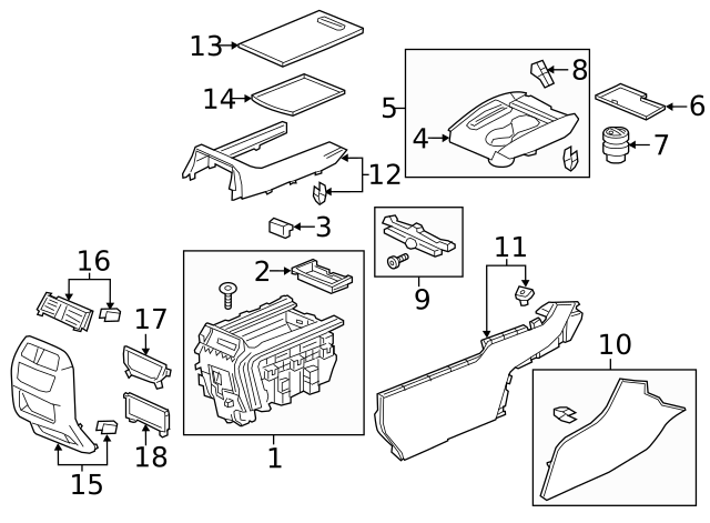 2019-2022 Honda Pocket Mat 77297-TG7-A11ZA | Cheaper Honda Parts