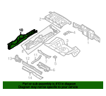 2005-2014 Ford Mustang Rail Section - Driver's Side (LH) 9R3Z-6310457-A ...
