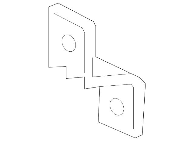 2020-2025 Hyundai Venue Reinforced Beam Lower Bracket 86636-K2000 | OEM ...