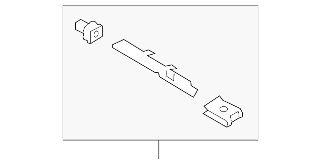 2020-2022 Hyundai Venue Side Bracket 86651-K2000 | QuirkParts