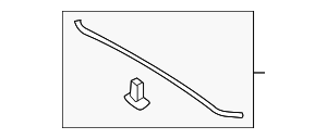 86435-1F000 - Front Seal 2005-2007 Kia Sportage | Kia.Parts Store