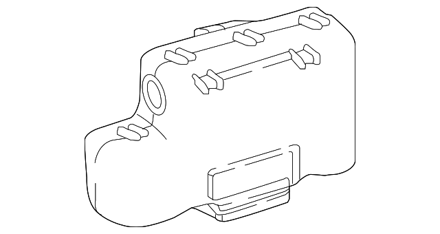 238-800-18-00 - Hydraulic Pump Insulation 2020-2023 Mercedes-Benz ...