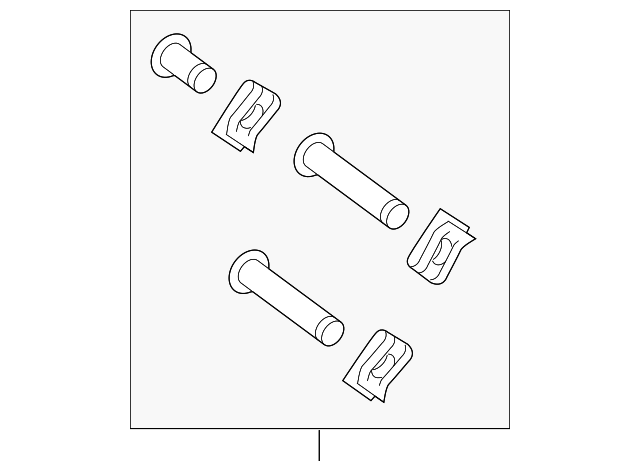 205-991-00-00-64 - Repair Kit, Bolt Mercedes-Benz USA Parts