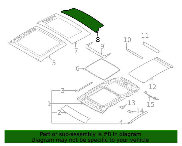 2020-2021 Lincoln Corsair Rear Panel LJ7Z-18936-A | TascaParts.com