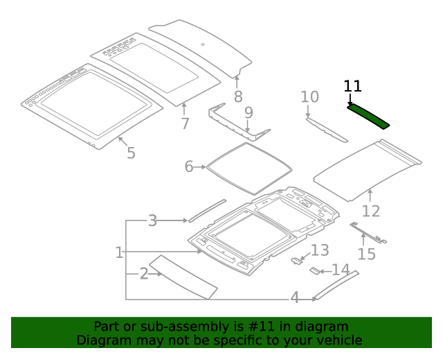 2020-2024 Ford Finish Molding LJ6Z-5450036-A | OEM Parts Online