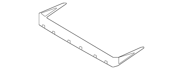 LJ6Z-54500A26-A - Deflector 2020-2025 Ford | Big 3 Auto Parts