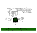 2002-2019 Mopar Air Filter 68441763AA | MyMoparParts