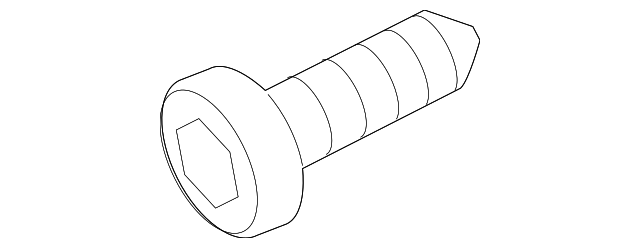 WHT-005-271 - Bumper Cover Mount Bolt 2015-2023 Audi | Audi OEM Parts