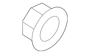 WHT-002-005 - Impact Bar Lock Nut 2008-2023 Audi | Audi OEM Parts