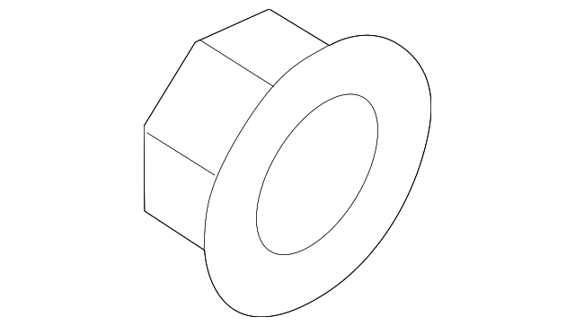 WHT-002-005 - Impact Bar Lock Nut 2008-2023 Audi | Audi OEM Parts