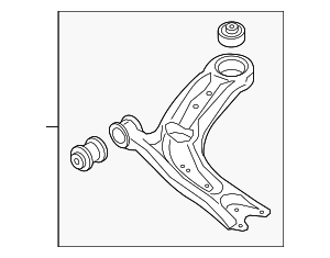 2019-2024 Audi Q3 Lower Control Arm 3Q0-407-152-S | Audi USA Parts