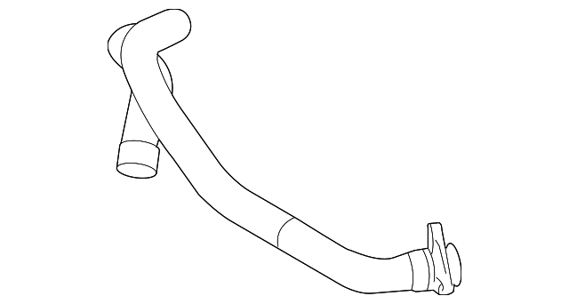 2006-2010 BMW Outlet Hose 11-53-7-544-638 | OEM Parts Online