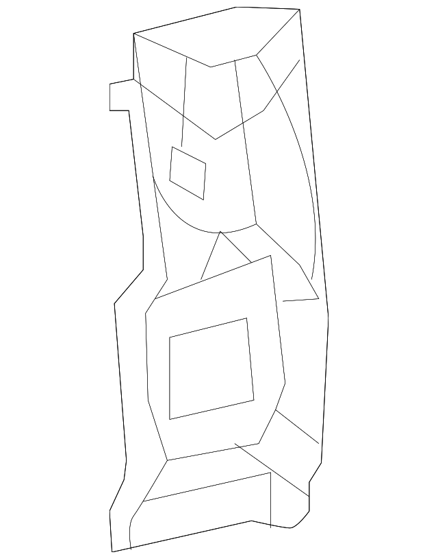 2008-2020 Mopar Tail Lamp Pocket - Driver's Side (LH) 4894773AD ...