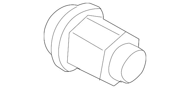 CV6Z-1012-A - Wheel Nut - 2012-2018 Ford Focus | Eastgate Ford Parts CA