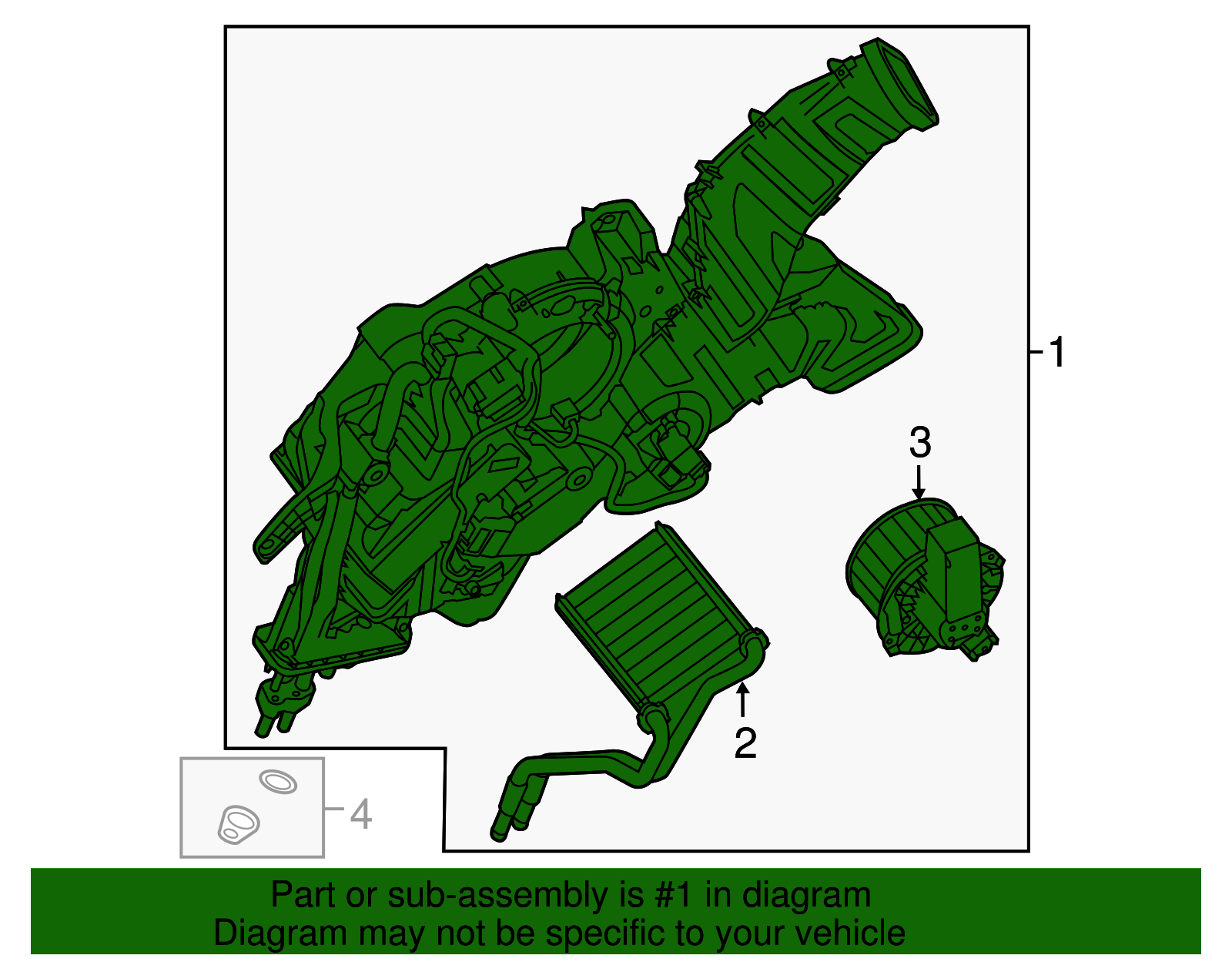 2011-2019 Ford AC & Heater Assembly DB5Z-19850-F | OEM Parts Online