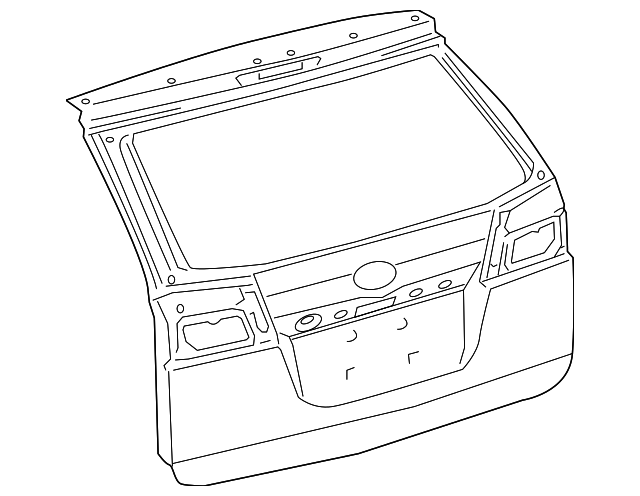 Toyota OEM Lift Gate Part# 67005-08090 | OEM Vehicle Parts