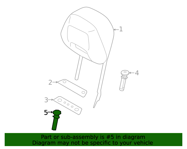 52-10-7-444-351 - Headrest Guide 2019-2024 BMW | AutoNationParts.com