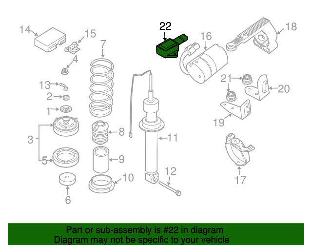 34526777435 - 2002-2008 BMW Speed Sensor (34-52-6-777-435) | BMW of ...