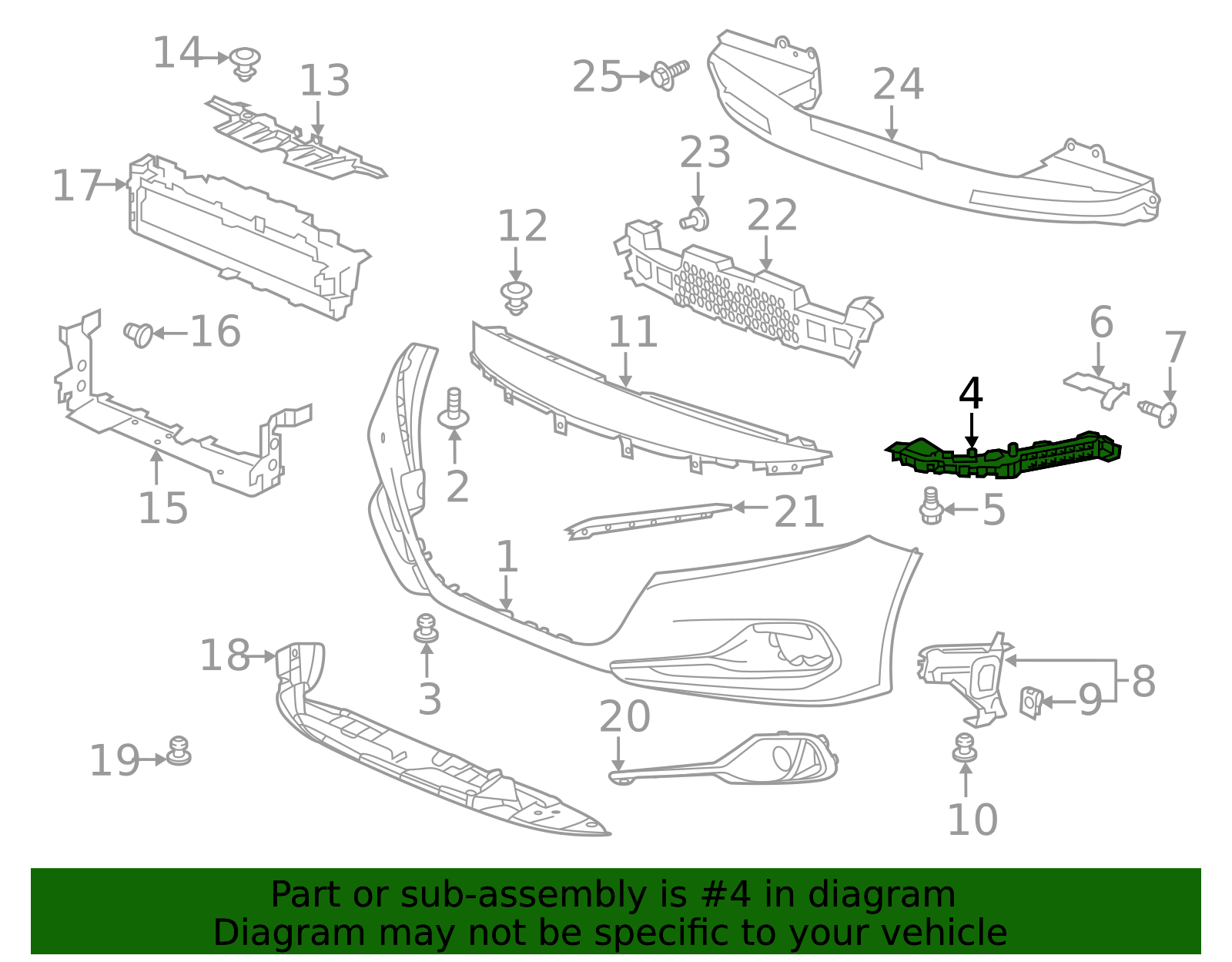 2021-2022 Honda Accord Upper Support 71190-TVA-F00 | OEM Parts Online