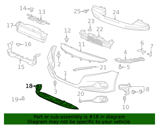 71310-TWA-F00 - Lower Cover 2021-2022 Honda Accord | Honda Parts Online
