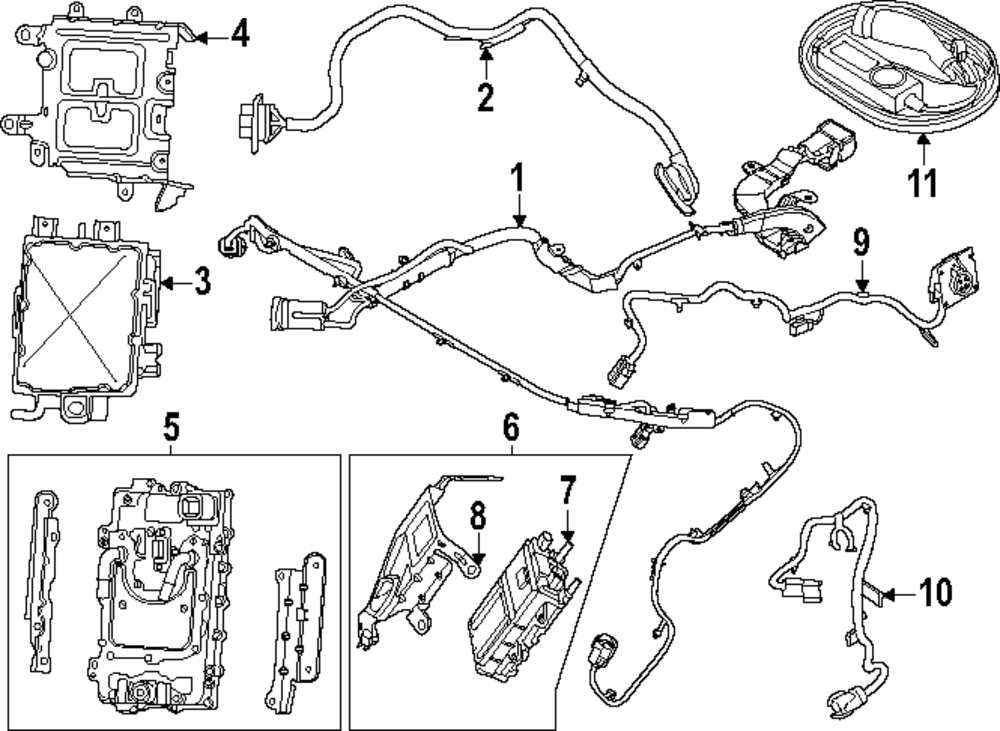 OEM Ford Control Module For 2020-2023 Lincoln Aviator - Part No. LK2Z ...