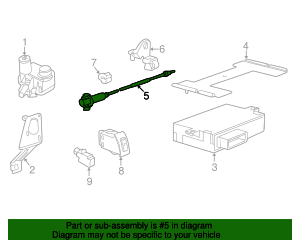Genuine BMW 65-71-8-380-084 | Cable | FREE Shipping on Most Orders $499 ...