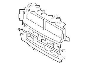 2016-2019 Ford Explorer Lower Bracket JB5Z-8B455-A | OEM Parts Online