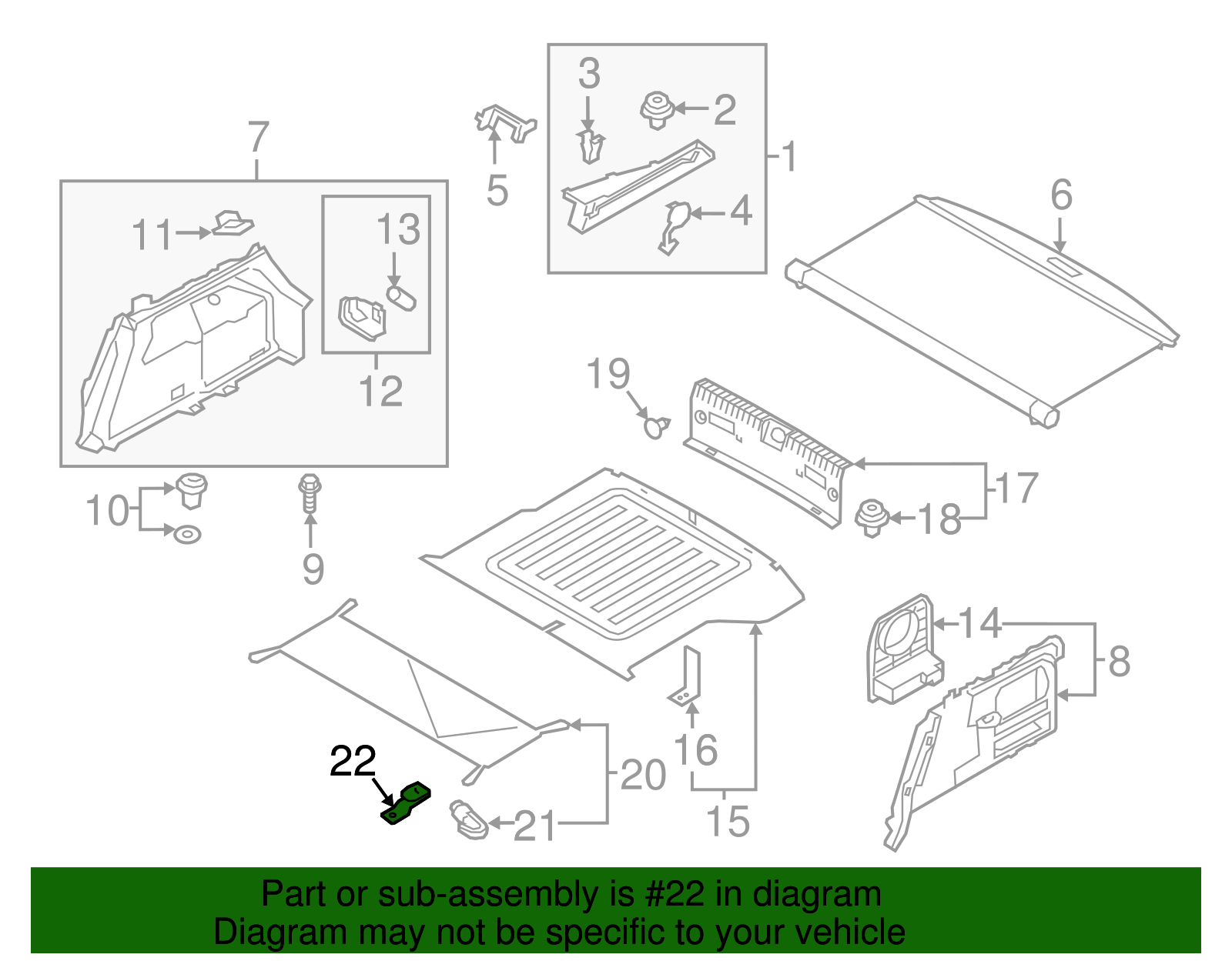 85795-2H300 - Hook - 2017-2020 Hyundai Ioniq | World OEM Parts Hyundai