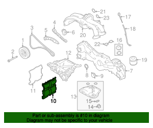 2013-2019 Subaru Valve Cover 13279AA40A | Subaru Parts Store